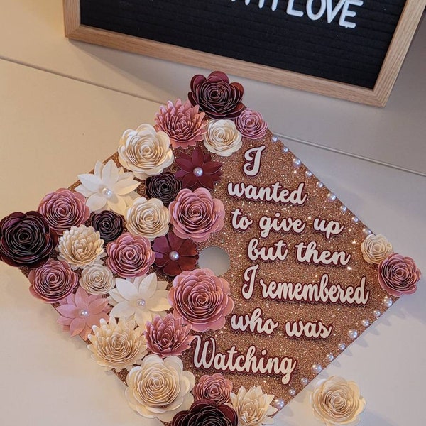 Flowers for Graduation Cap - Etsy