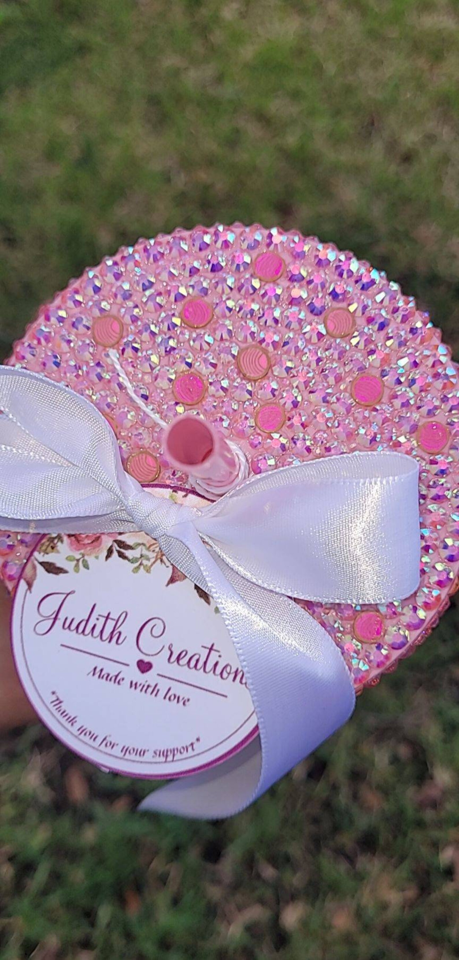 Stitch Rhinestone Tumbler / Rhinestone Drip / Rhinestone Lid / Sealed ...