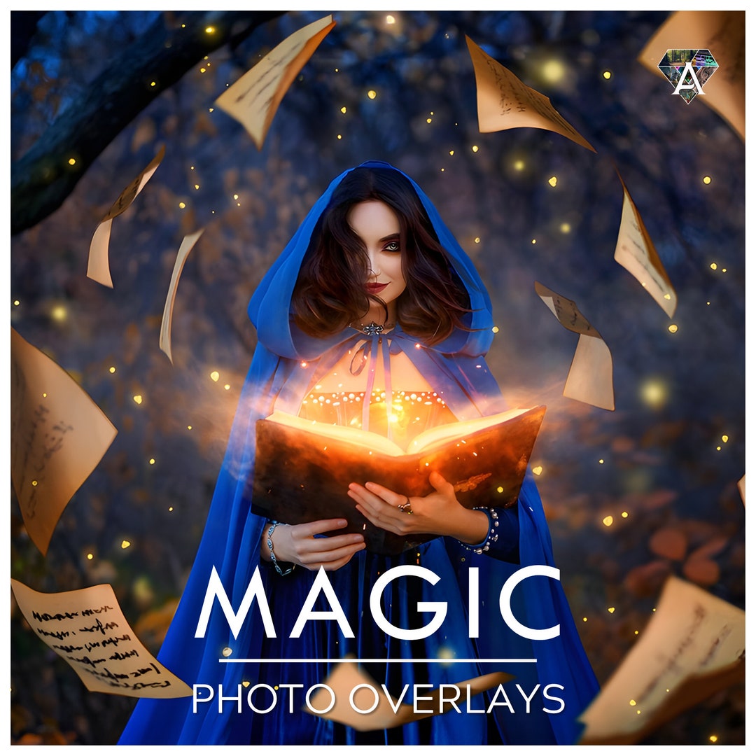 720 Magic Overlays for Photos. Use Them in Adobe Photoshop, Procreate ...