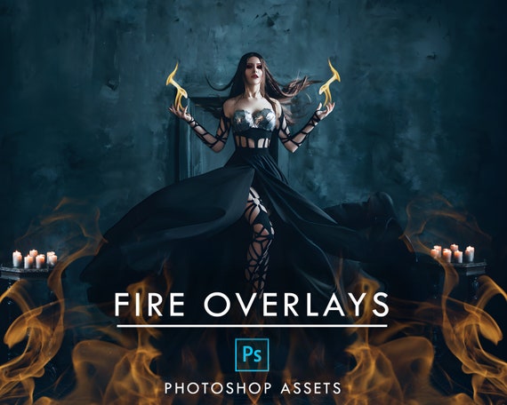 130 Real Fire Overlays for Editing Photos. Use as Overlays in - Etsy