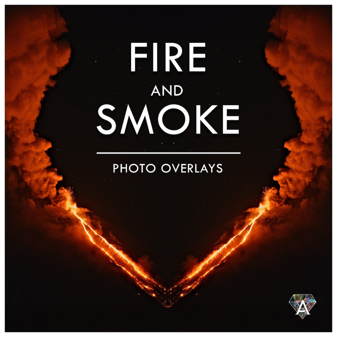 800+ Fire and Smoke Photo Overlays for Photoshop, Procreate - Etsy