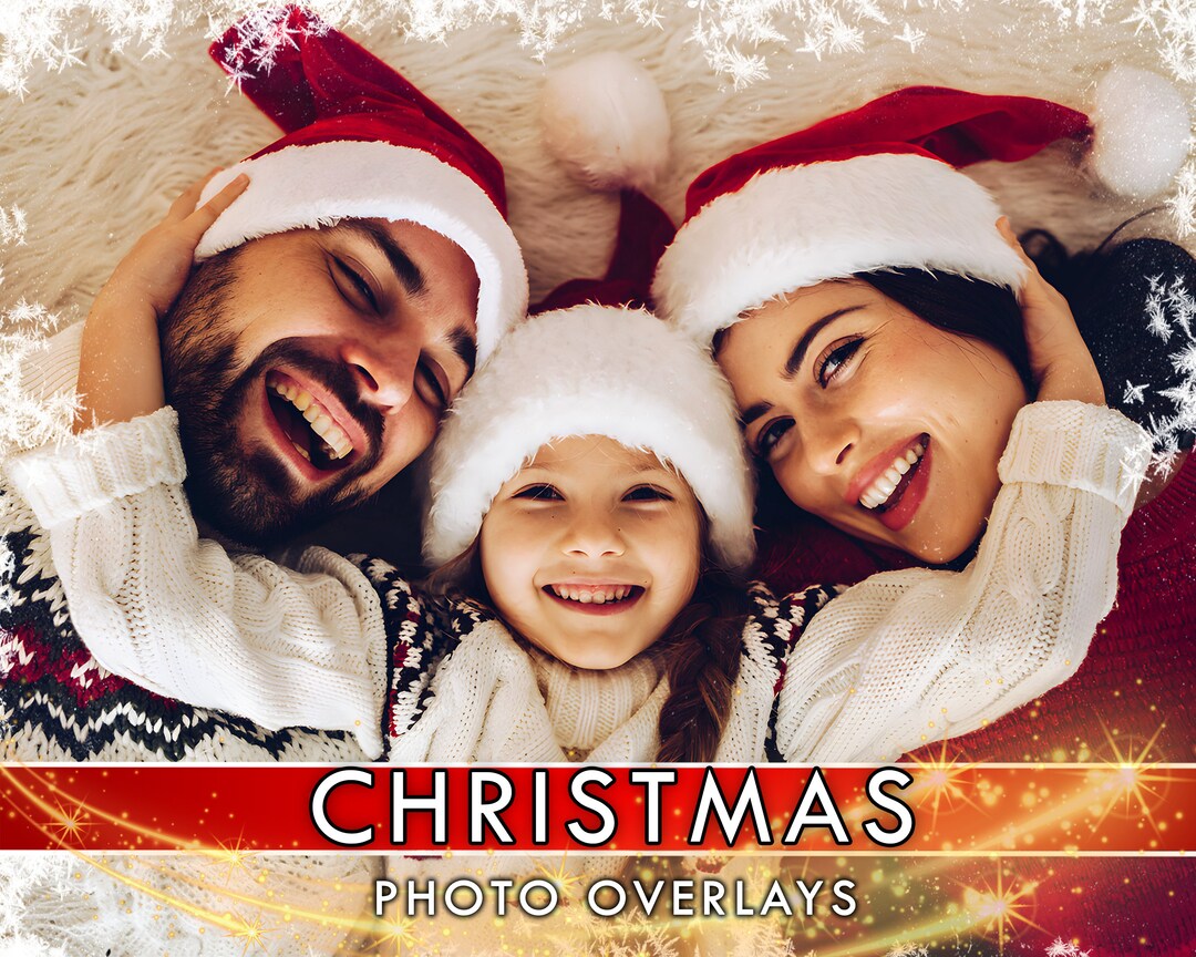 460 Christmas Overlays Golden Bokeh Christmas Light Photoshop - Etsy