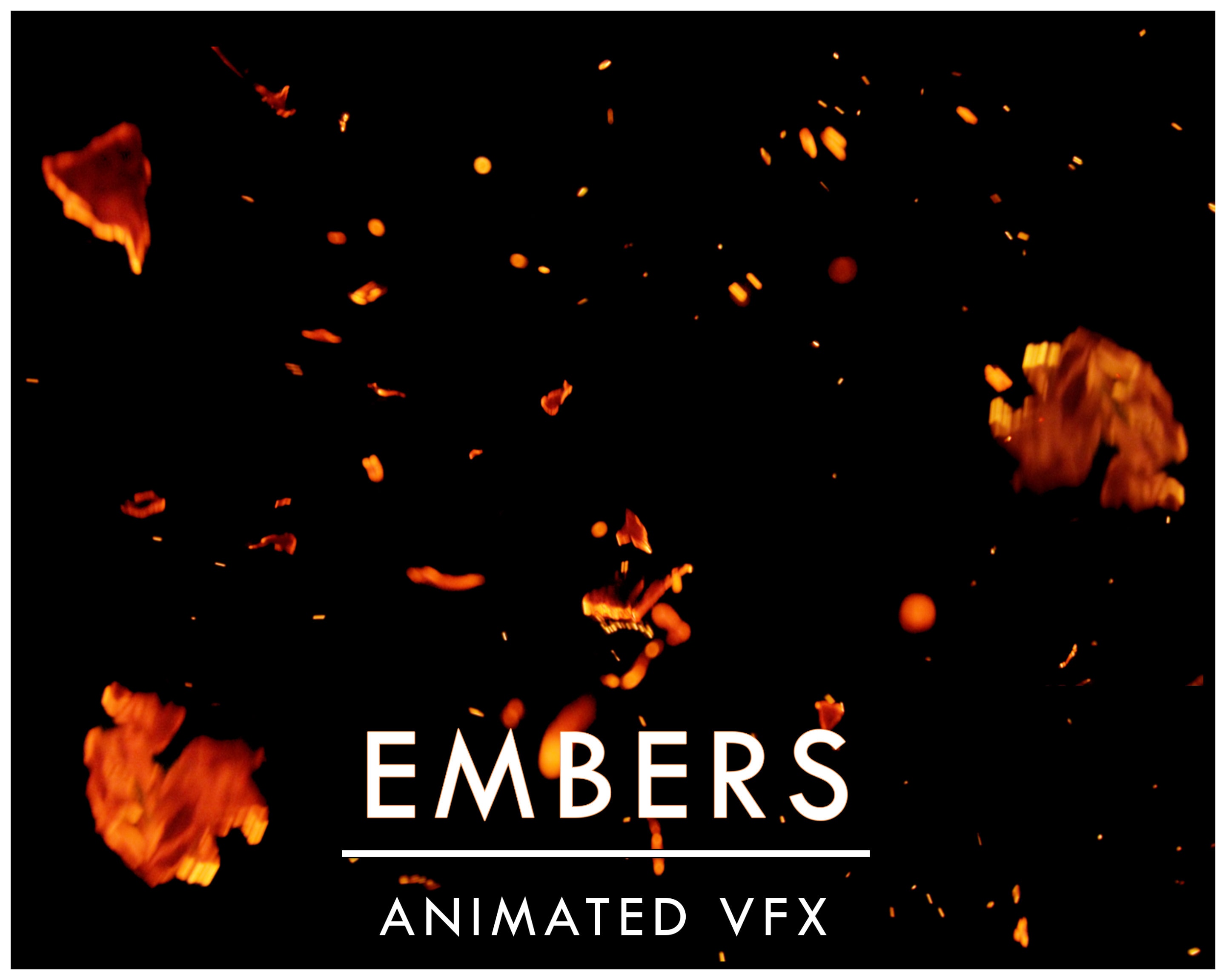 45 Transparent Embers VFX Videos for Overlays, Animation, and Special ...