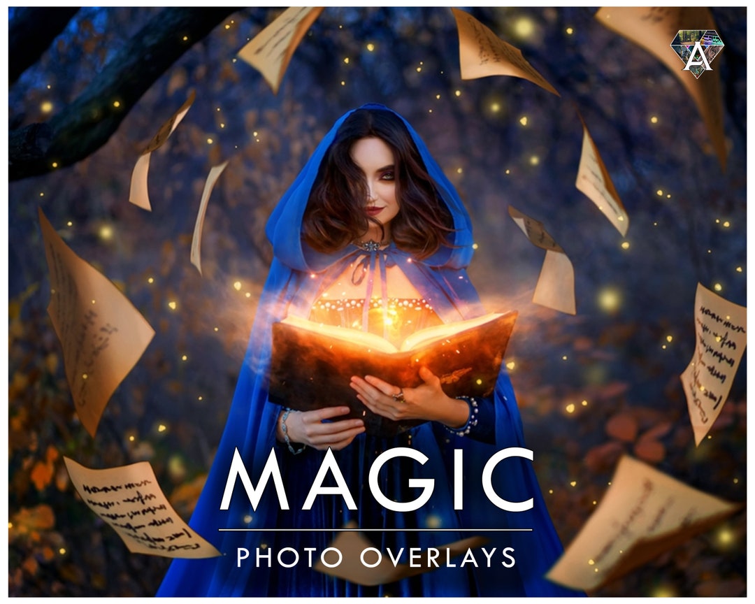 720 Magic Overlays for Photos. Use Them in Adobe Photoshop, Procreate ...