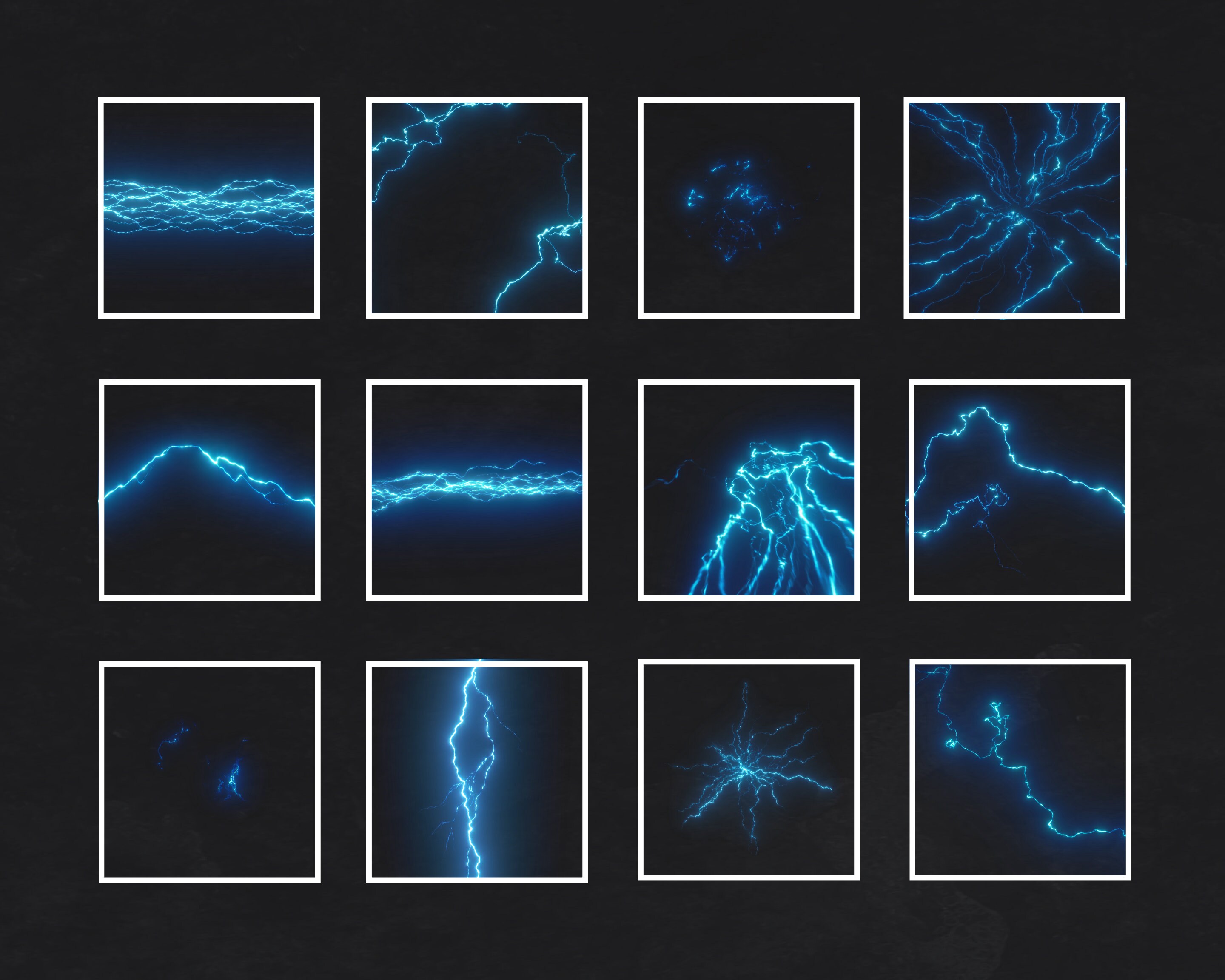 230 Lightning Photo Overlays, Transparent Overlays, Photoshop, Weather ...