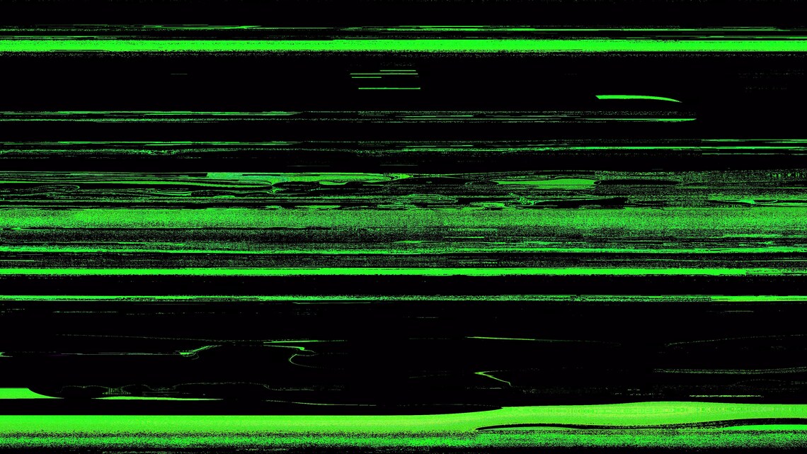 15 Glitch and TV Static VFX Videos for Overlays Animation and - Etsy