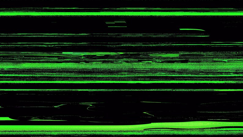 15 Glitch and TV Static VFX Overlays, Transparent Video (digital ...