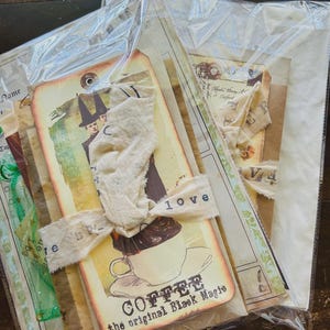 Vintage Ephemera Paper Pack: Antique Book Pages, Photos, Embellishments ...