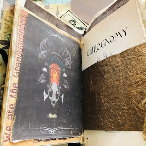 Handcrafted Spell Book Journal: Vintage Style Grimoire With Velvet ...