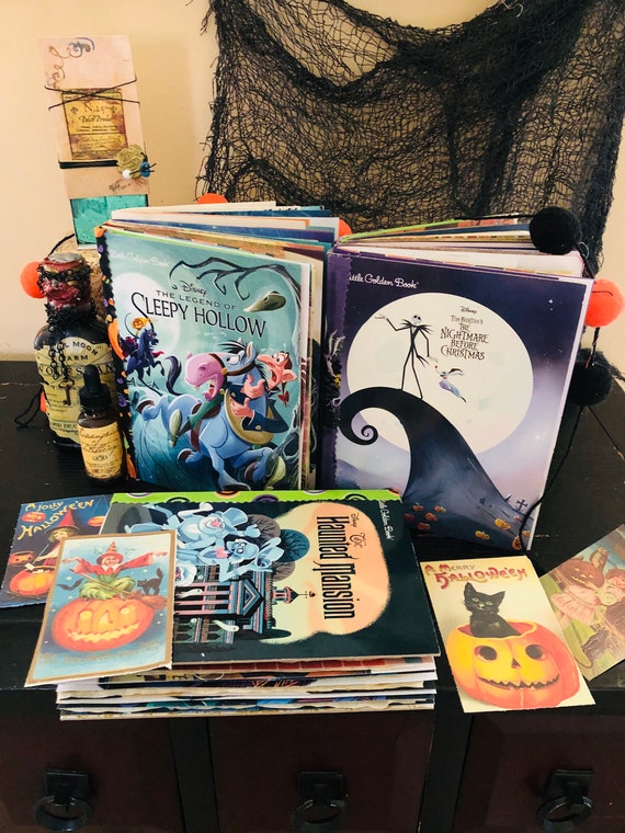 Personalized Little Golden Book Journal Nightmare Before - Etsy