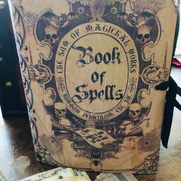 Spell Book - Etsy