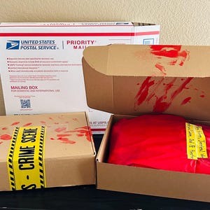 Horror Movie Gift Box, College Dorm Care Package, Horror Movie Lover's ...