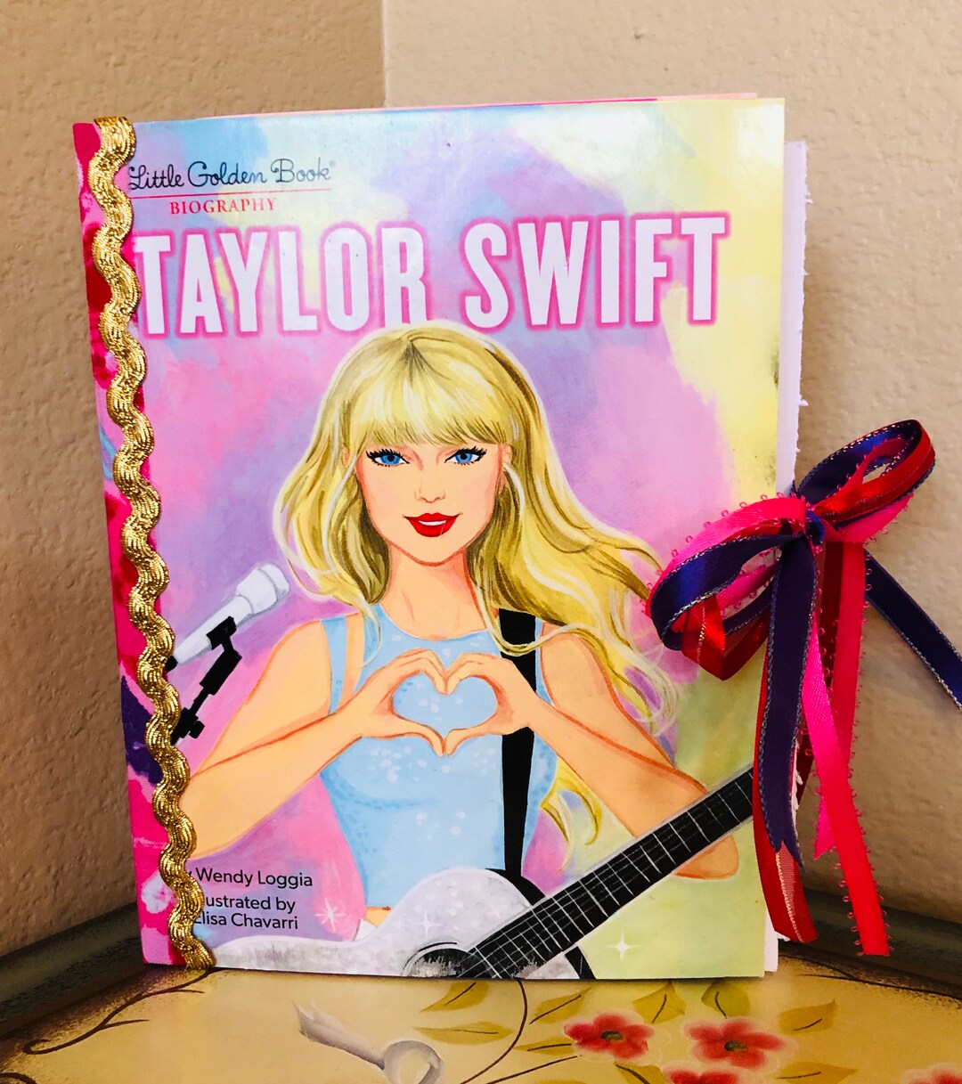 Taylor Swift Junk Journal: Upcycled Little Golden Book Diary - Etsy