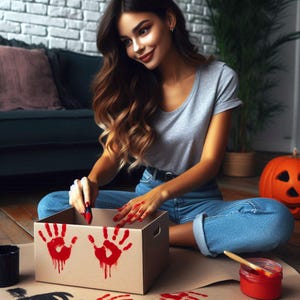 Horror Movie Gift Box, College Dorm Care Package, Horror Movie Lover's ...