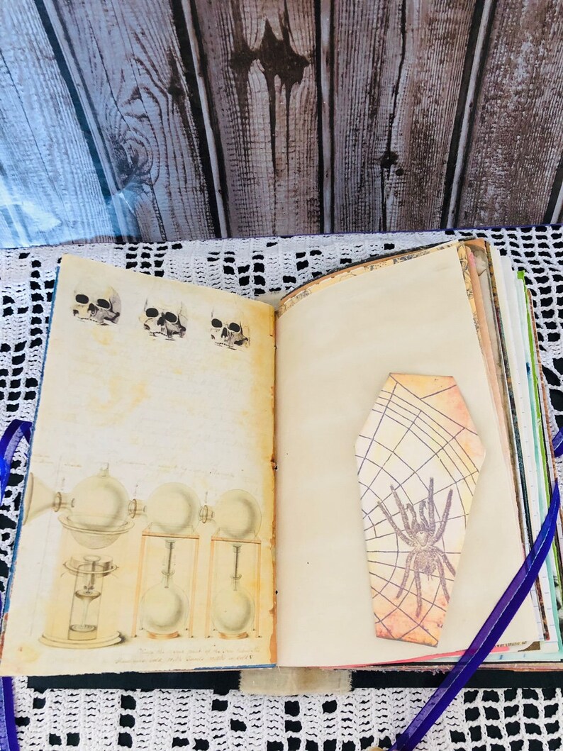 Nightmare Before Christmas Junk Journal Diary Scrapbook | Etsy