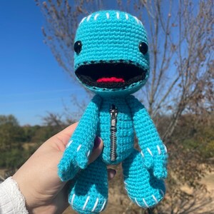Crochet Amigurumi Sackboy Doll - Etsy