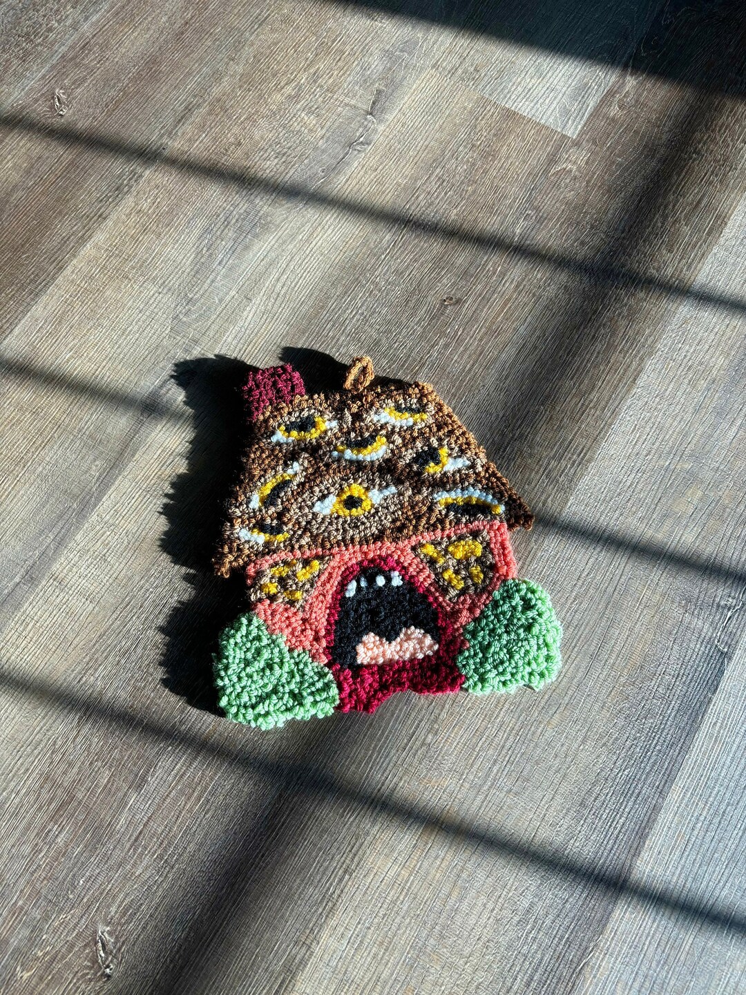Monster House | Hand-tufted Wall Hanging - Etsy
