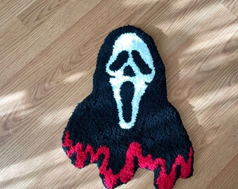Ghost Face Rug - Etsy