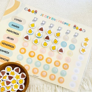 Printable Reward Chart Toddler, Rainbow Reward Chart Mini, Kids Routine ...