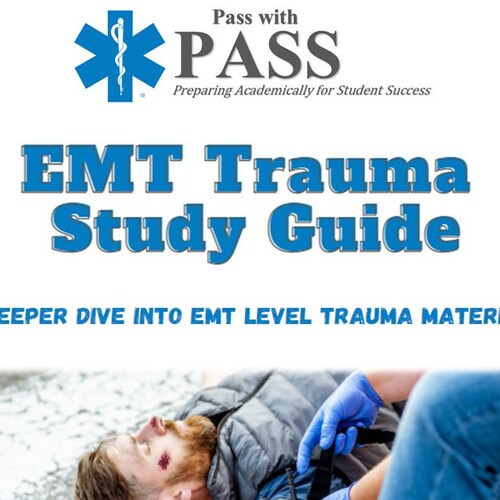 Paramedic Trauma Study Guide - Etsy