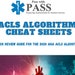 ACLS Algorithm Cheat Sheets based on AHA 2020 ACLS Updates/algorithms ...
