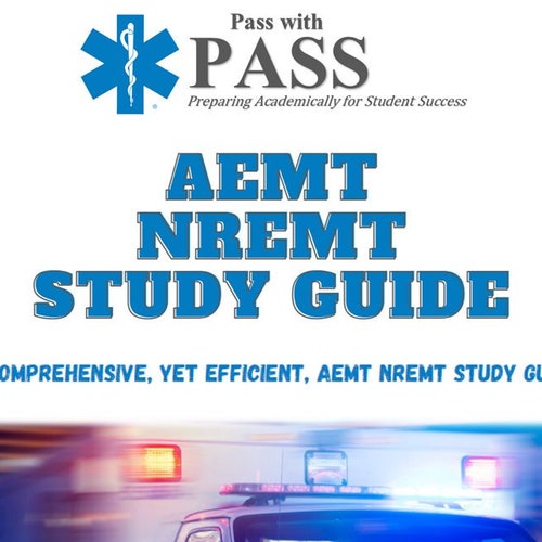 EMT NREMT Study Guide - Etsy