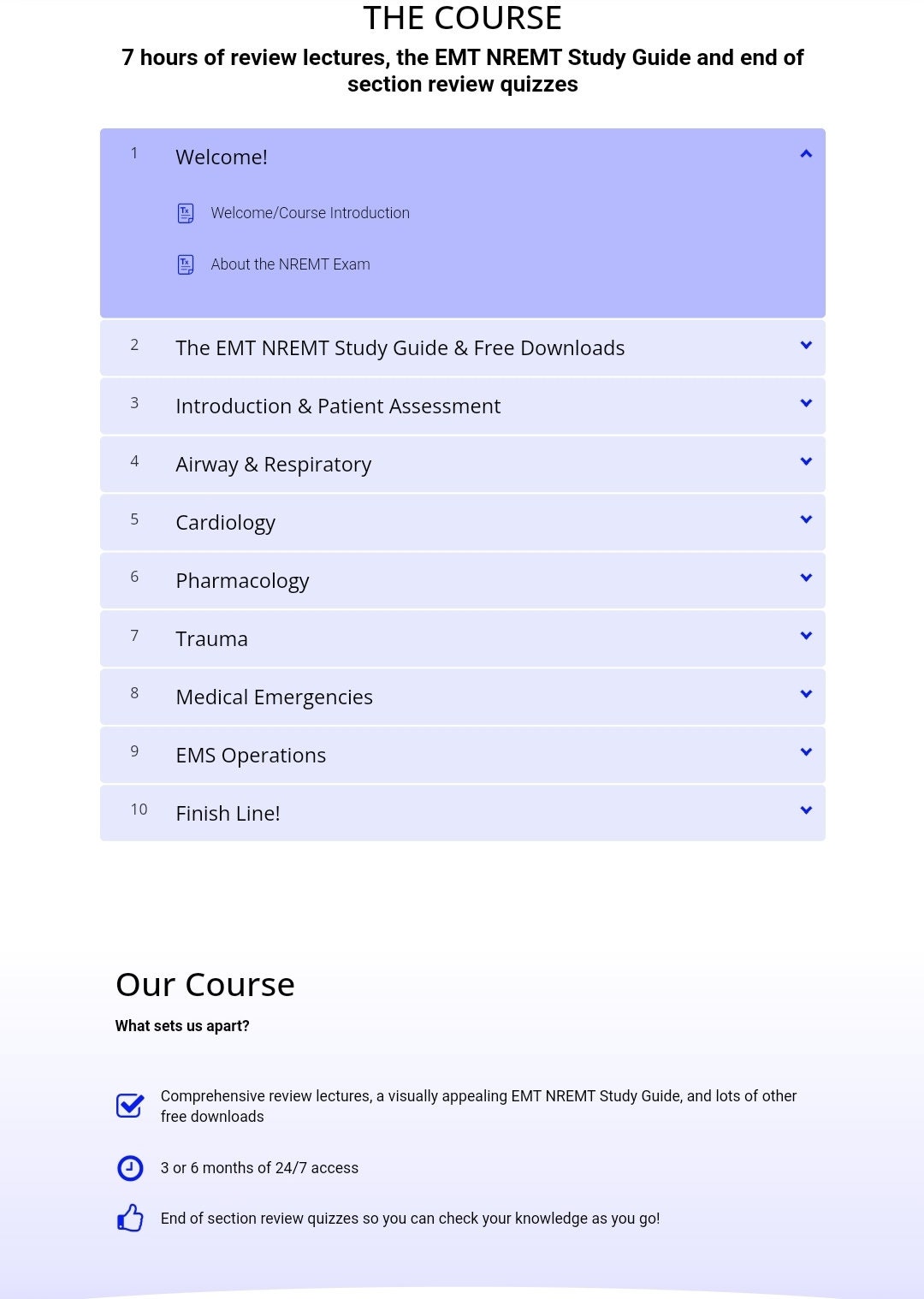 EMT NREMT Review Course - Etsy