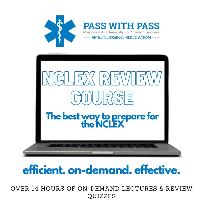 NCLEX On-demand Review Course - Etsy