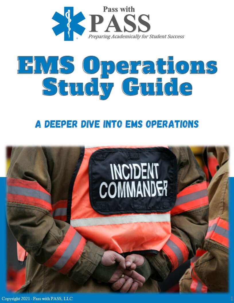 EMS Operations Study Guide - Etsy