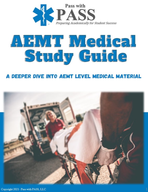 AEMT Medical Study Guide | Etsy