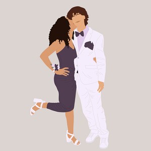 Personalized Birthday Illustration, Custom Family Birthday Portrait ...