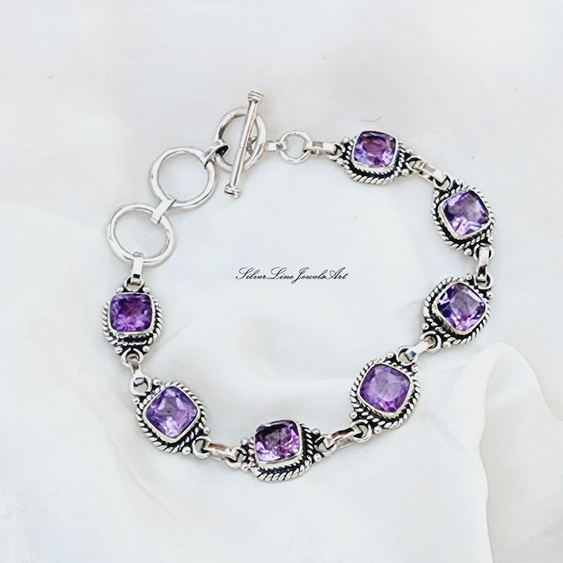 Large Stone Bracelet - Etsy