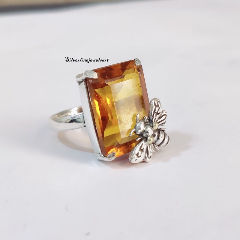 Bee Ring Glass - Etsy UK