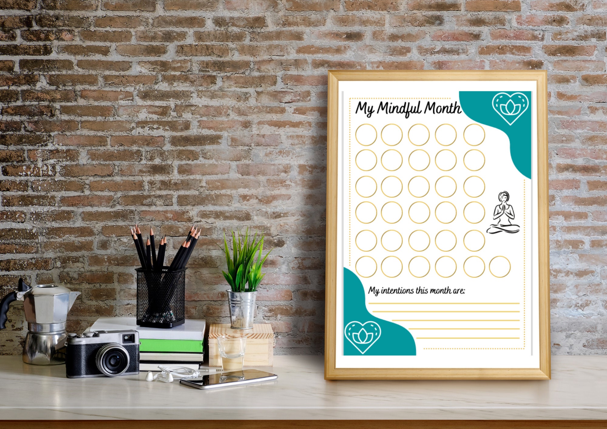 Mindfulness Tracker - Etsy