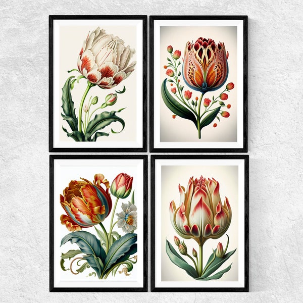 Tulip Print - Etsy