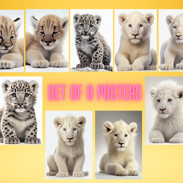 Leopard Cub Print - Etsy UK