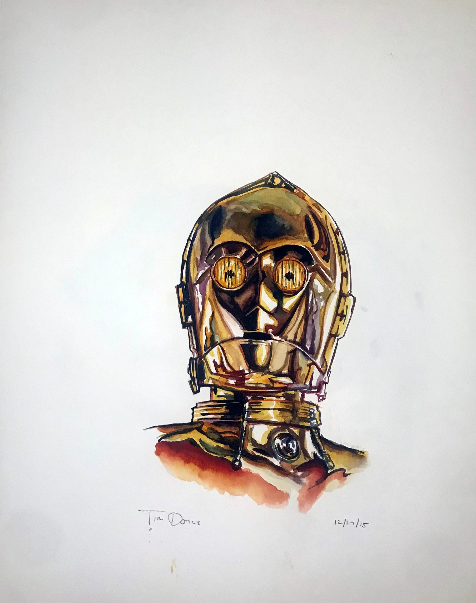 C3po Painting