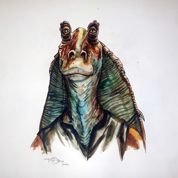 Jar Jar Binks - Etsy