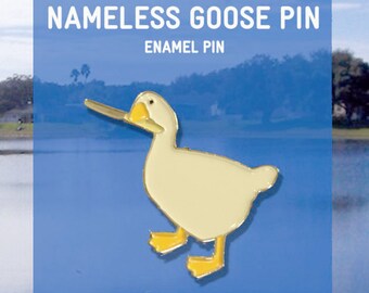 Drunk Goose Enamel Pin - Etsy