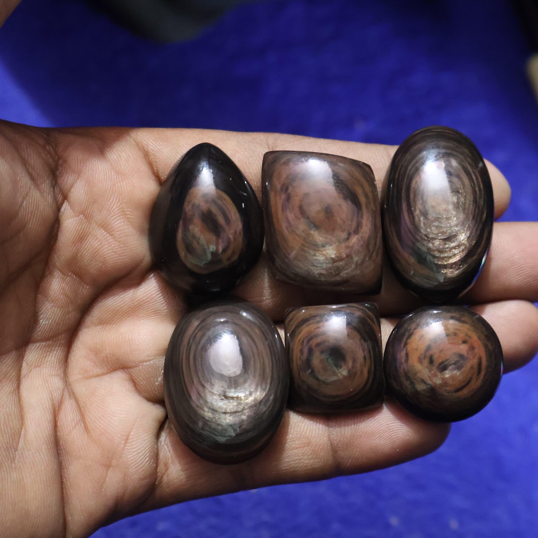 100%natural Copper Obsidian Mix Shape Top Quality Crystal Lot Handmade ...