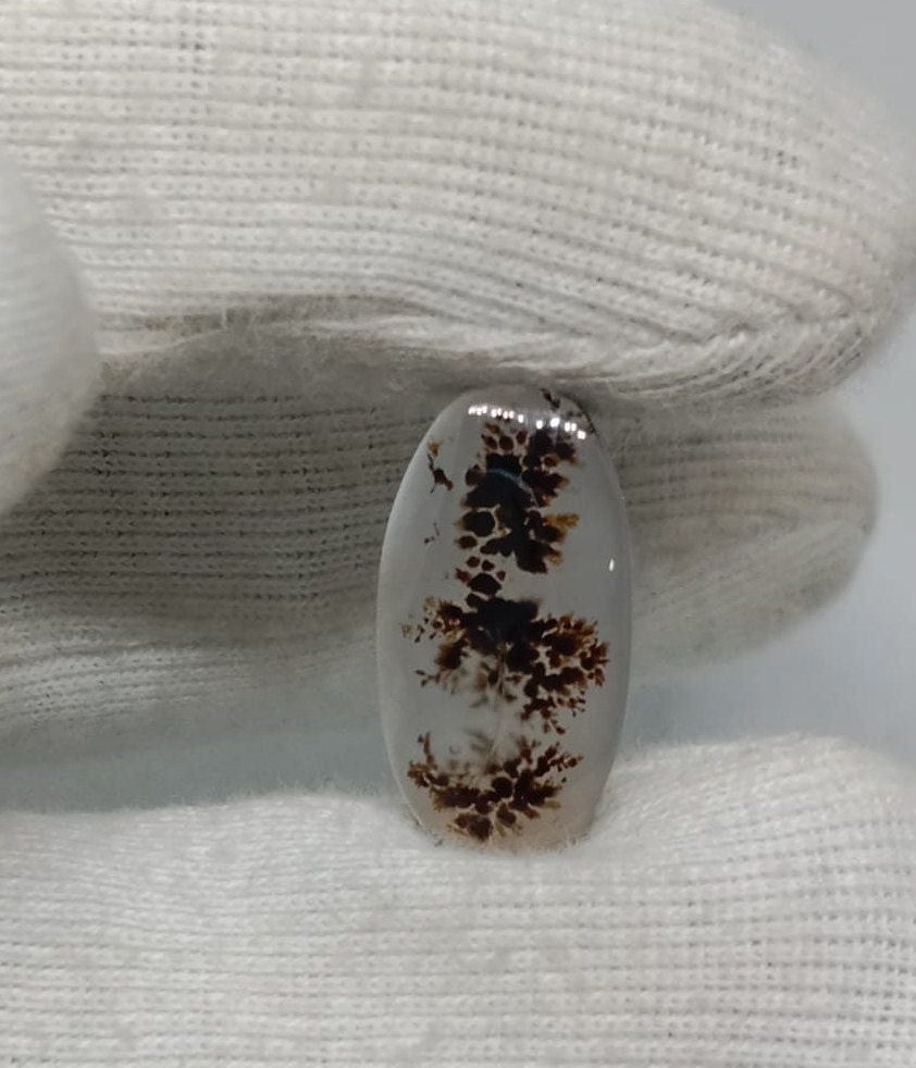 Natural Dendrite Shajar Agate Scenic Shajar Stone Top Grade - Etsy