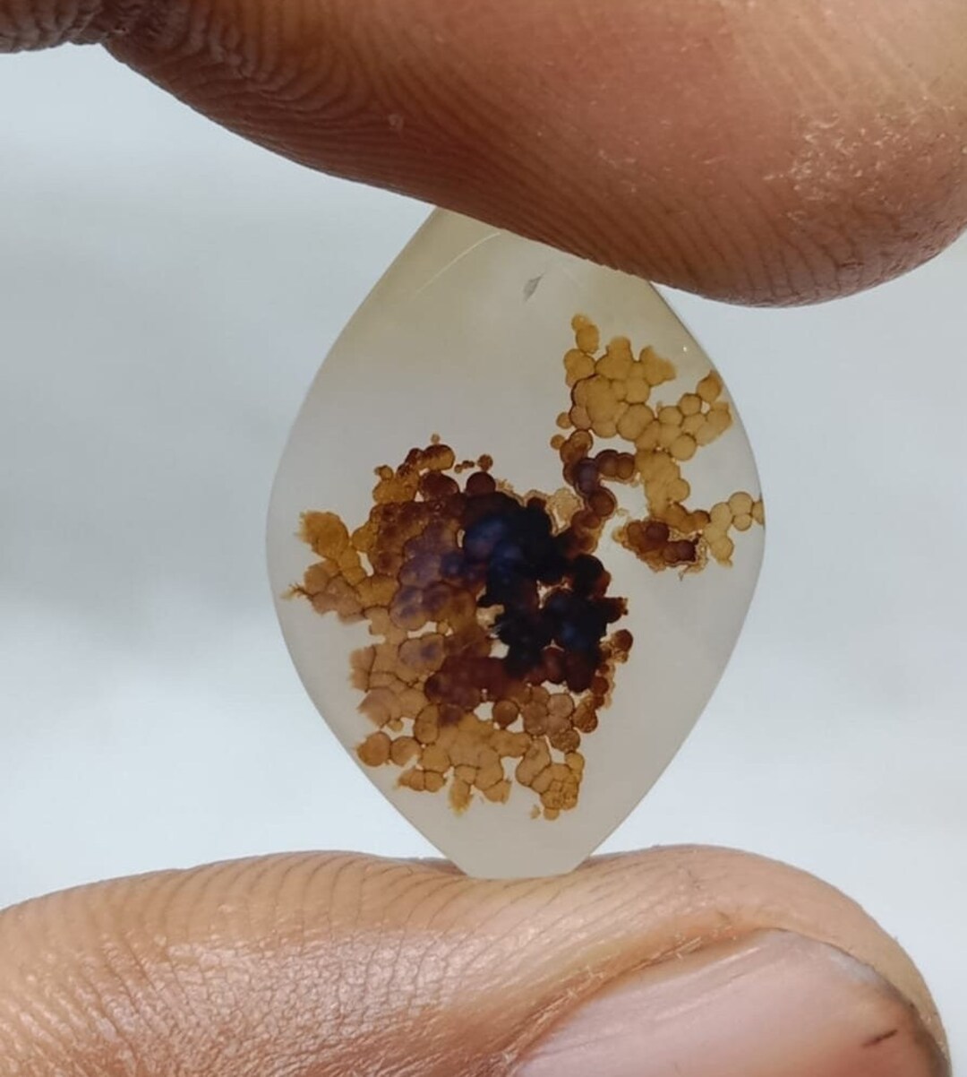 Natural Dendrite Shajar Agate, Scenic Shajar Stone, Top Grade 100% ...