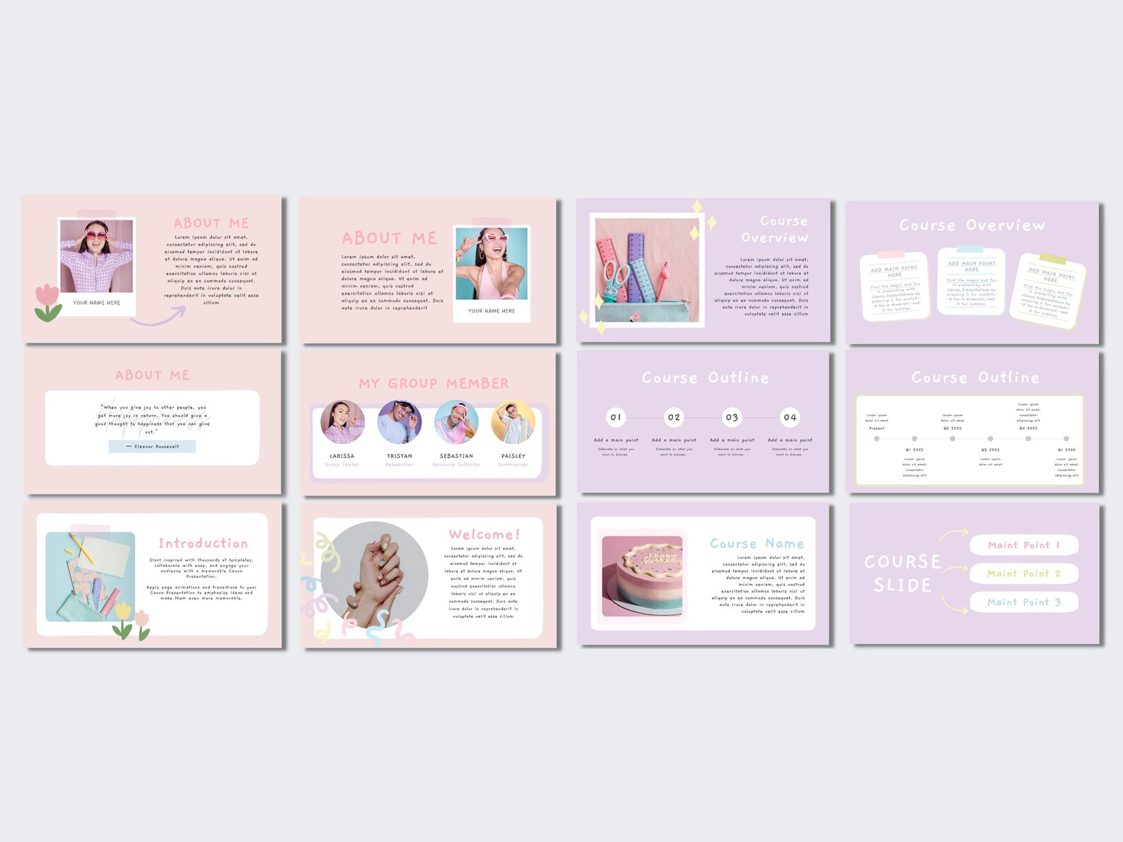 50+ Webinar Online Course Template | Cute Course Templates | Course ...