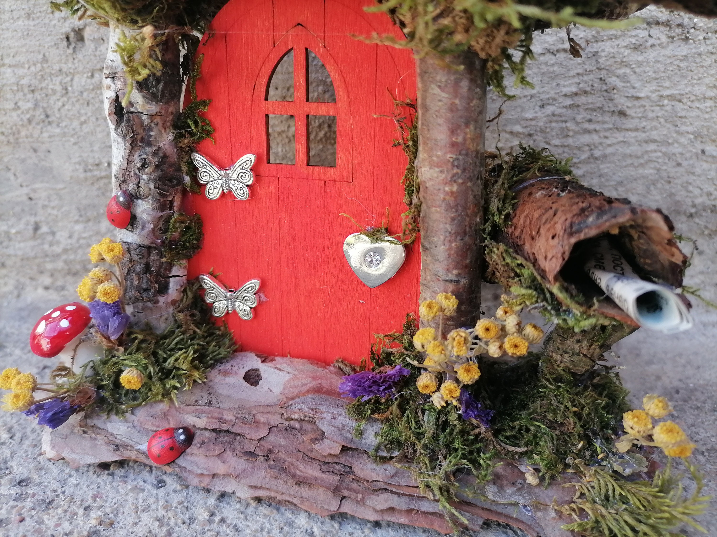 Fairy Spring Door Fairy Door Miniature Door Gnome Door - Etsy