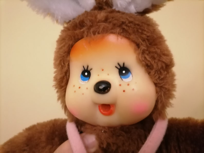 Monchichi Monchhichi Bunny Girl Heunec Monchhichi Rare - Etsy