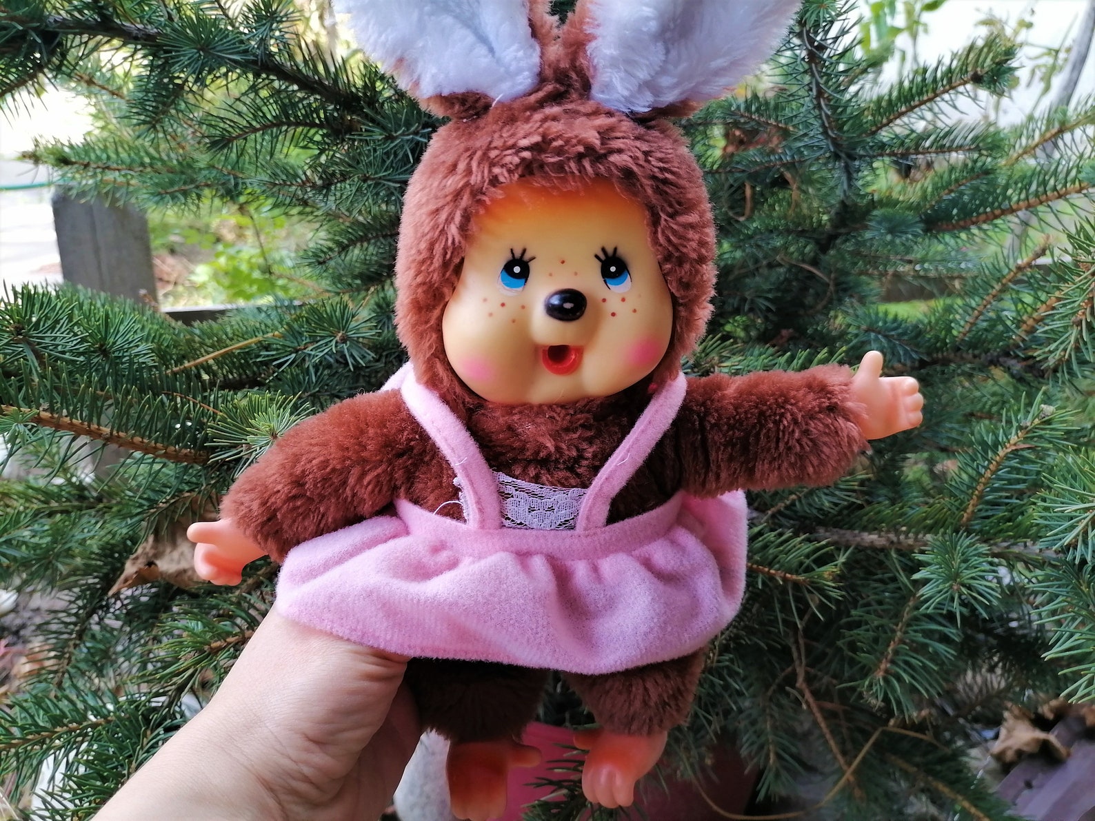 Monchichi Monchhichi Bunny Girl Heunec Monchhichi Rare - Etsy