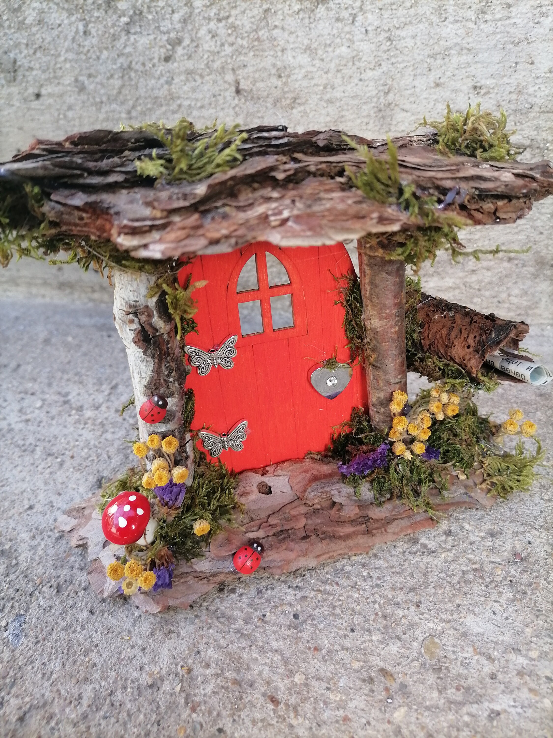 Fairy Spring Door Fairy Door Miniature Door Gnome Door - Etsy