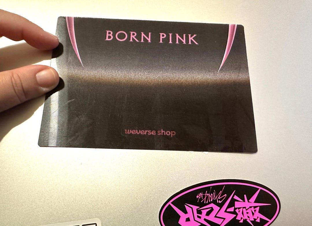 BLACKPINK - Born Pink - Lenticular Postcard - Etsy