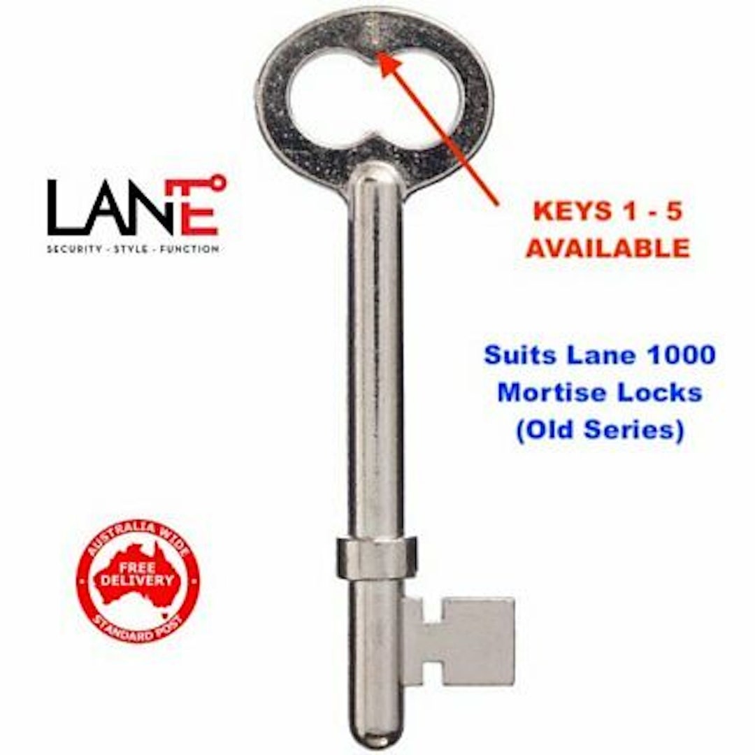 Lane 1000 Pre Cut Mortise Lock Keys-old Series - Etsy