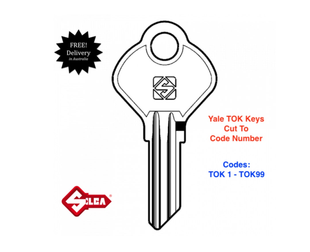 YALE TOK Series Keyswitch Keys Cut to Code Number.key Switch - Etsy